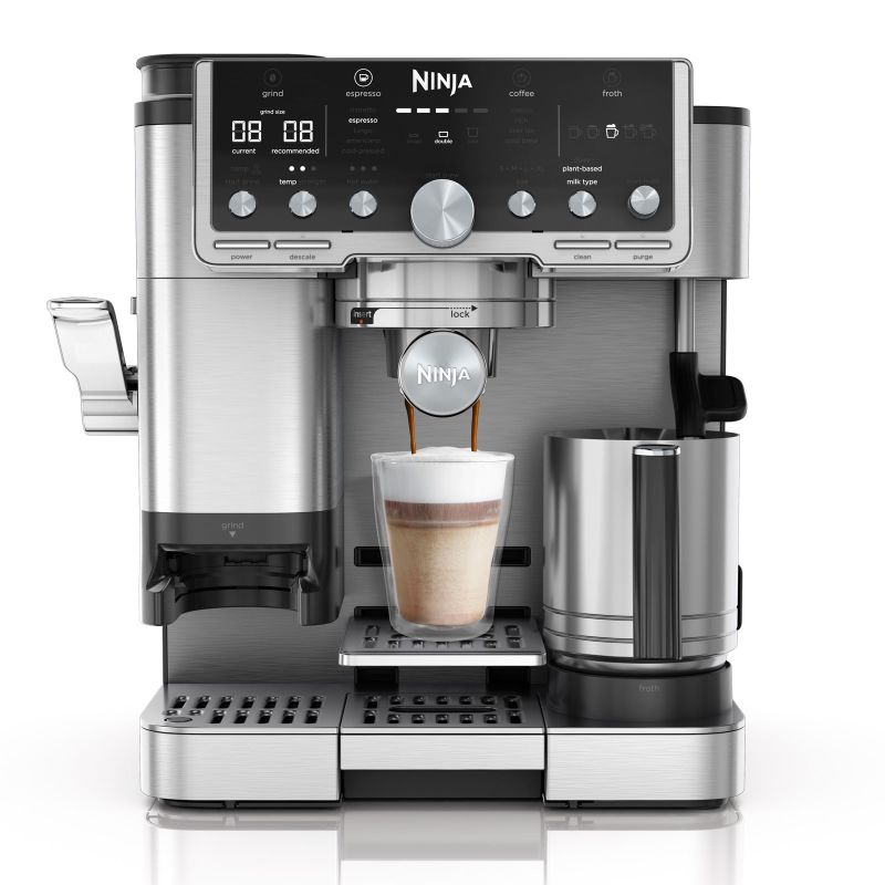 Ninja ES701EU Luxe Café Pro Siebträger-Espressomaschine | 36412002928